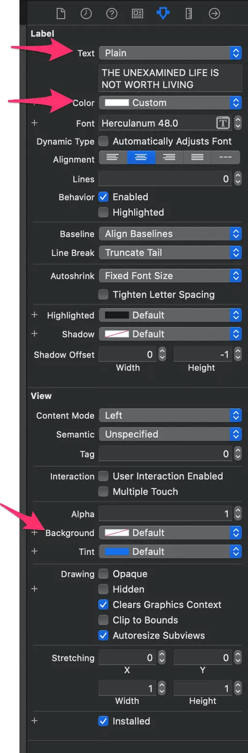 colors-font-styles-in-xcode-lesson-2-zero-to-app-store
